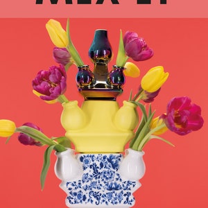 Middle Part for Tulipiere Pyramid Vase Create Your Own Delft - Etsy