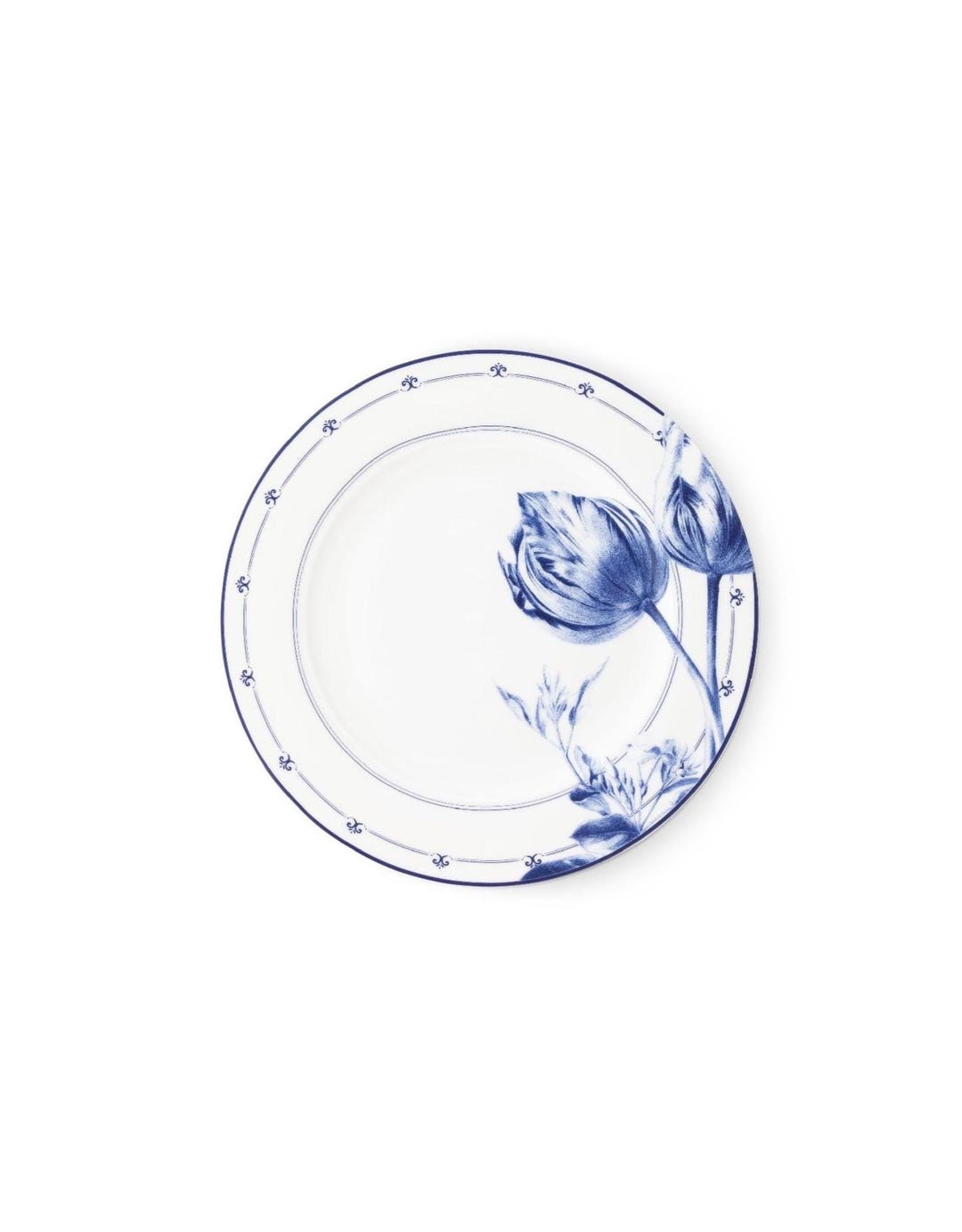Plate 26 Cm, Sharing Moments Tulip, Delft Blue Porcelain - Etsy