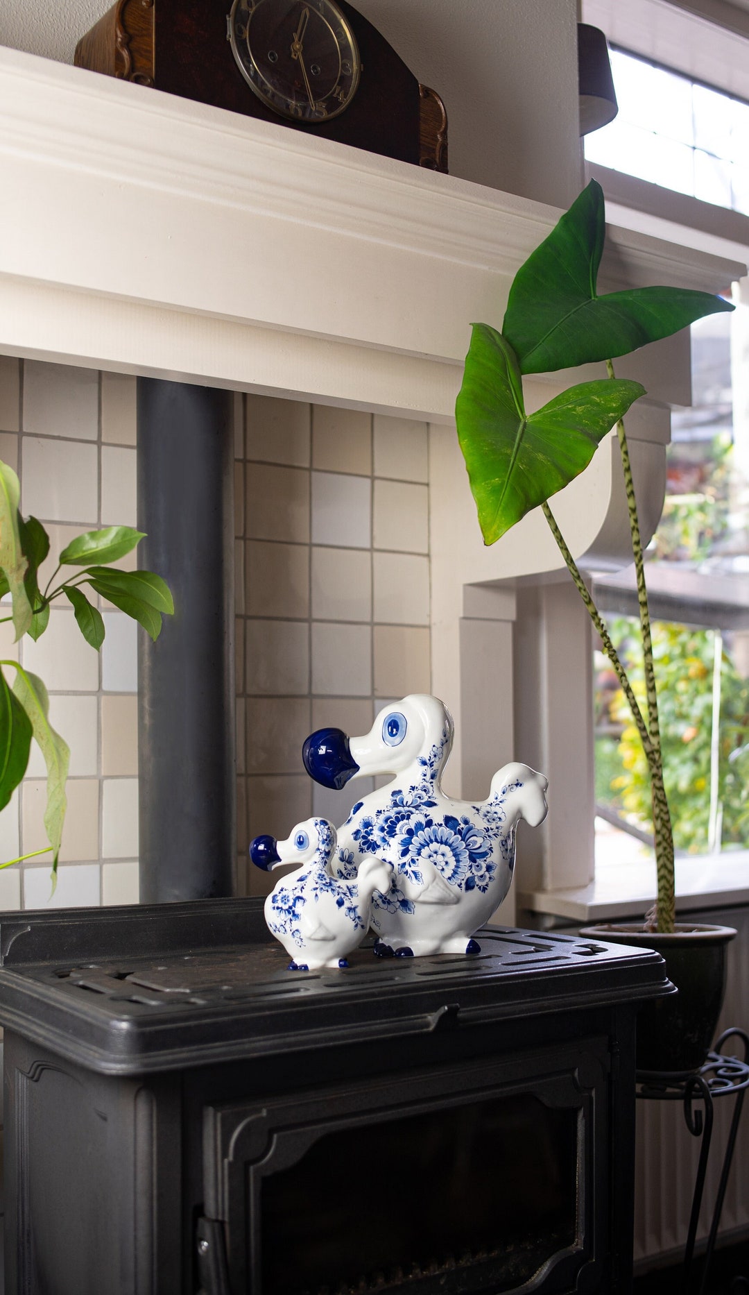 Sculpture of a Blue Dodo, Delft Blue choice of 2 Sizes - Etsy UK