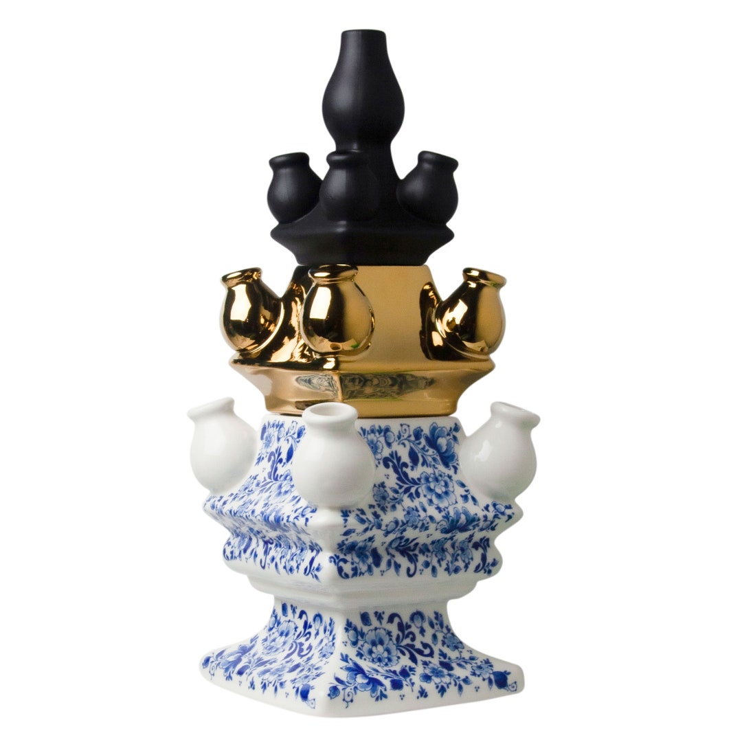 Tulip Vase Stacking Madness Flower Pattern Mix 4 - Etsy