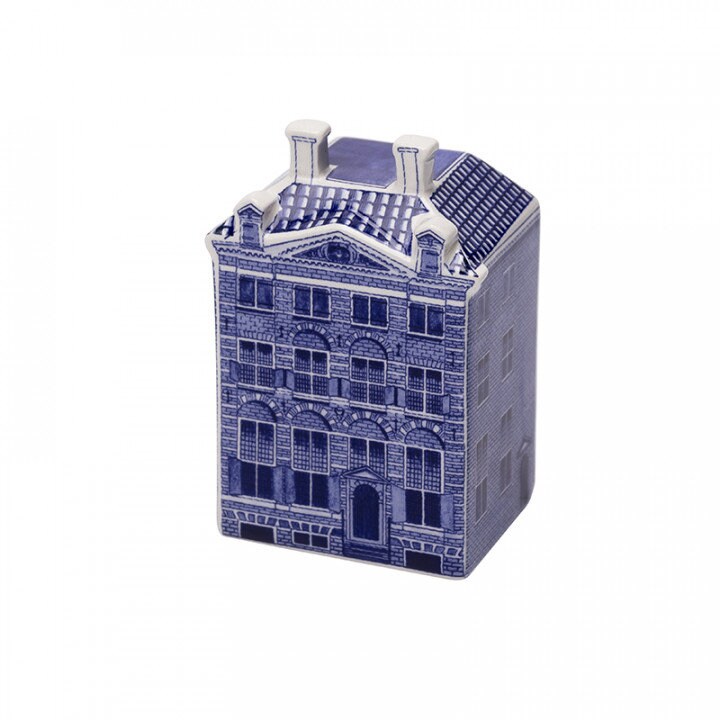 Set of 6 Delft Blue Miniature Houses Porcelain Canal Houses - Etsy UK