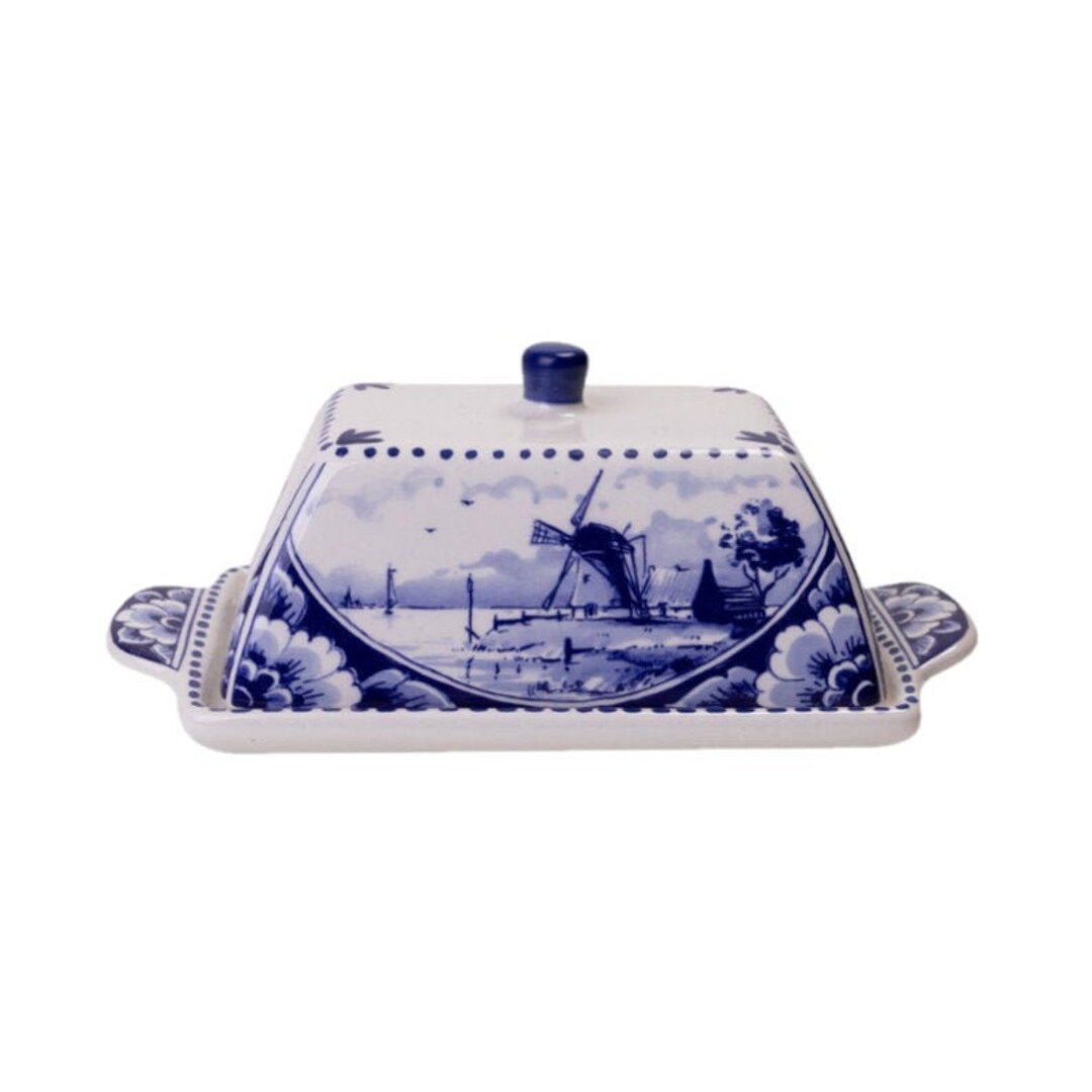Butter Dish Landscape - Porcelain - 21 Cm - Etsy