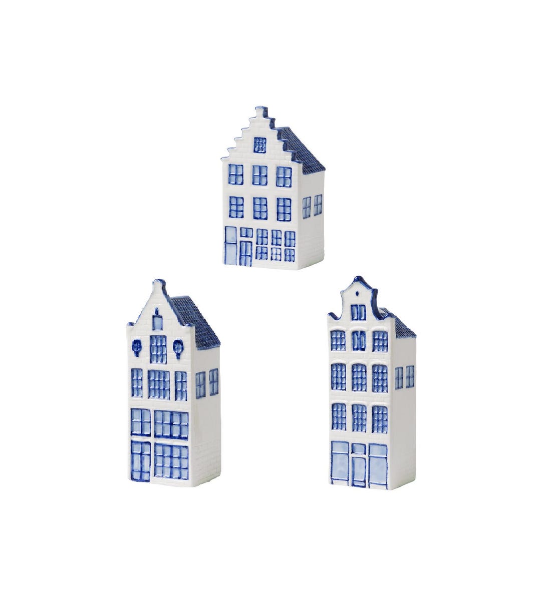 Canal House - Delft Blue - Set of 3 - Etsy