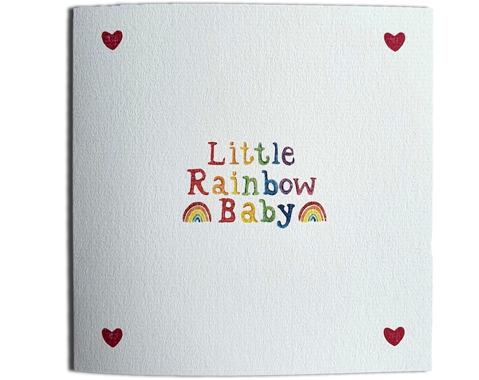 Rainbow baby - Etsy AU