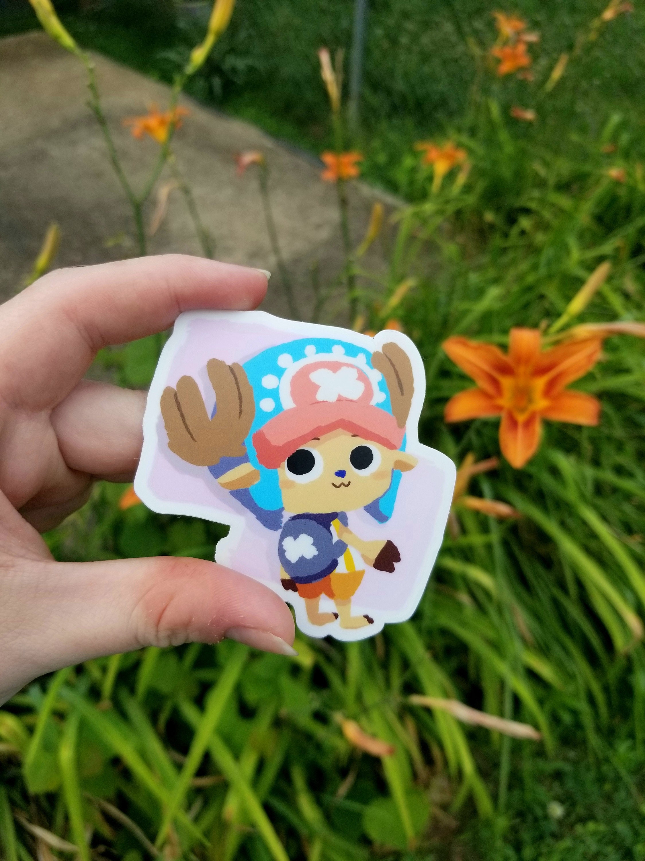 Tony Tony Chopper Sticker One Piece Anime Manga Strawhats | Etsy