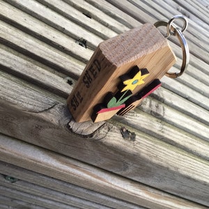 Little Oak Shed Keyrings/ Handmade Shed Key Fobs/ Garden Shed/ Tool ...