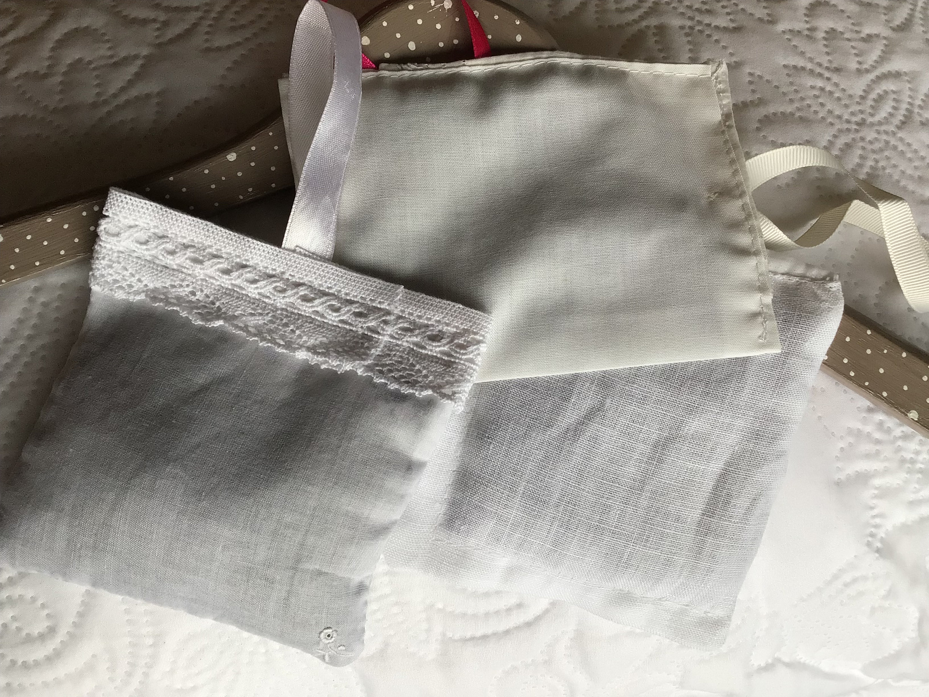 Vintage Antique Embroidered Lavender Bags/beautiful Lavender Sachets ...