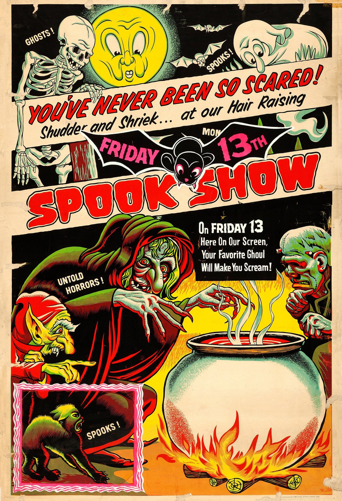 Spook Show Late 1940s 13x19 Photo Print - Etsy
