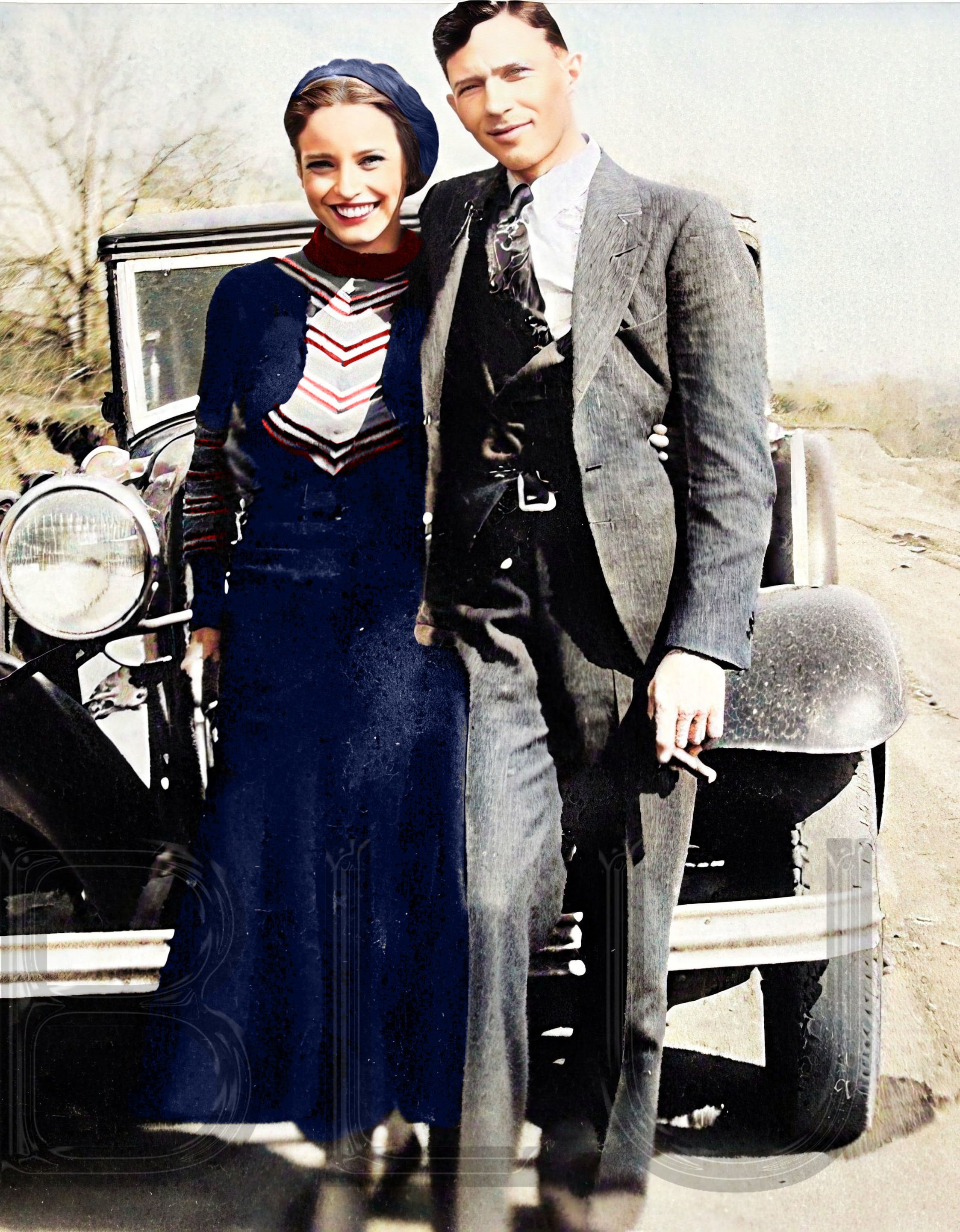 Bonnie Parker & Clyde Barrow Photo Print - Etsy