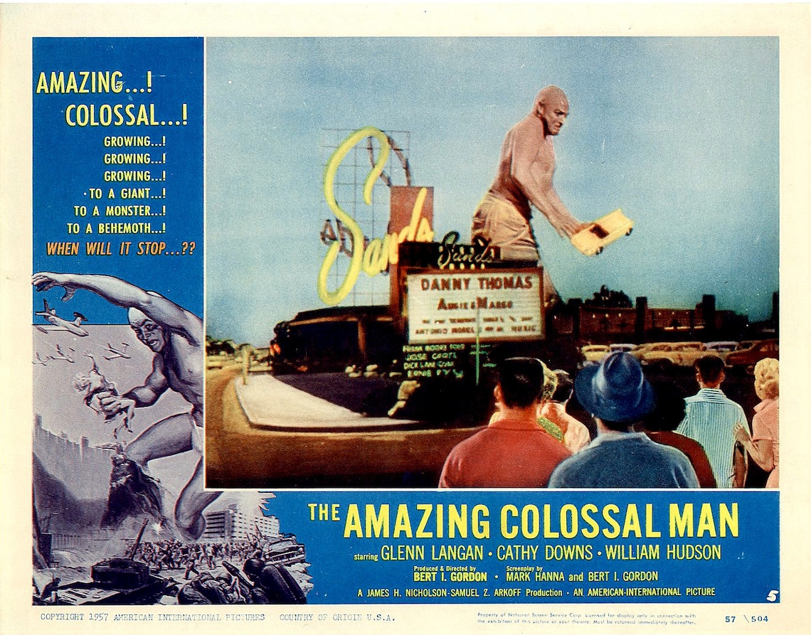 Amazing Colossal Man Movie Poster 11 X 14 Photo Print - Etsy