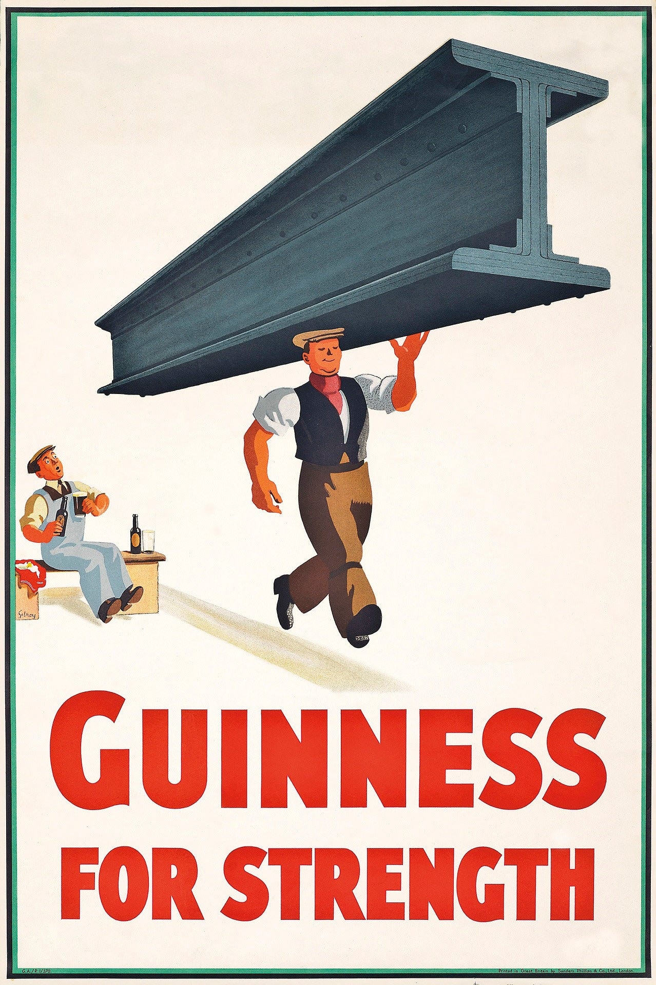 Guinness for Strength Beer Ad 13x19 Photo Print - Etsy