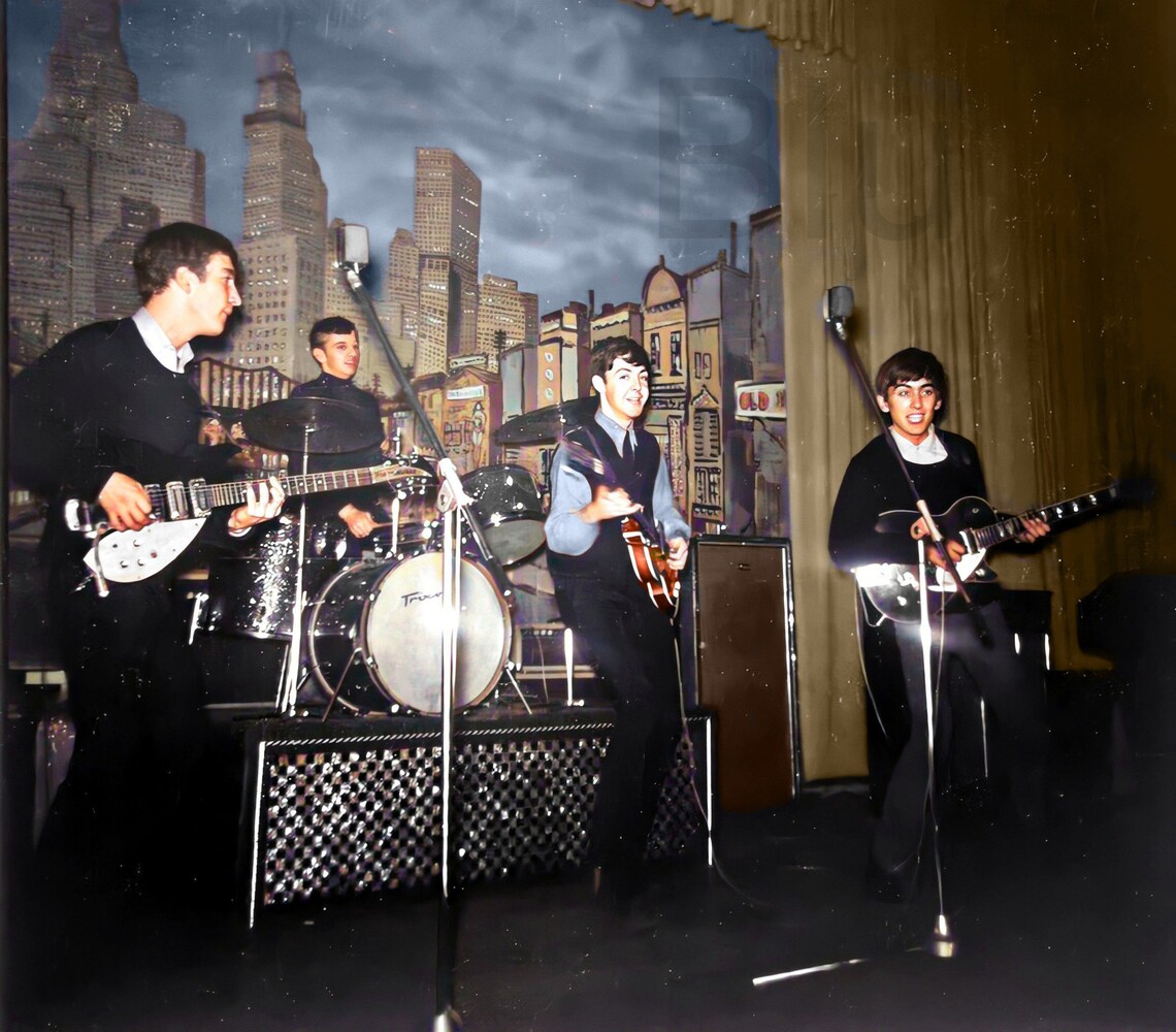 Star-club Performance of the Beatles 14 X 11 Photo Print - Etsy