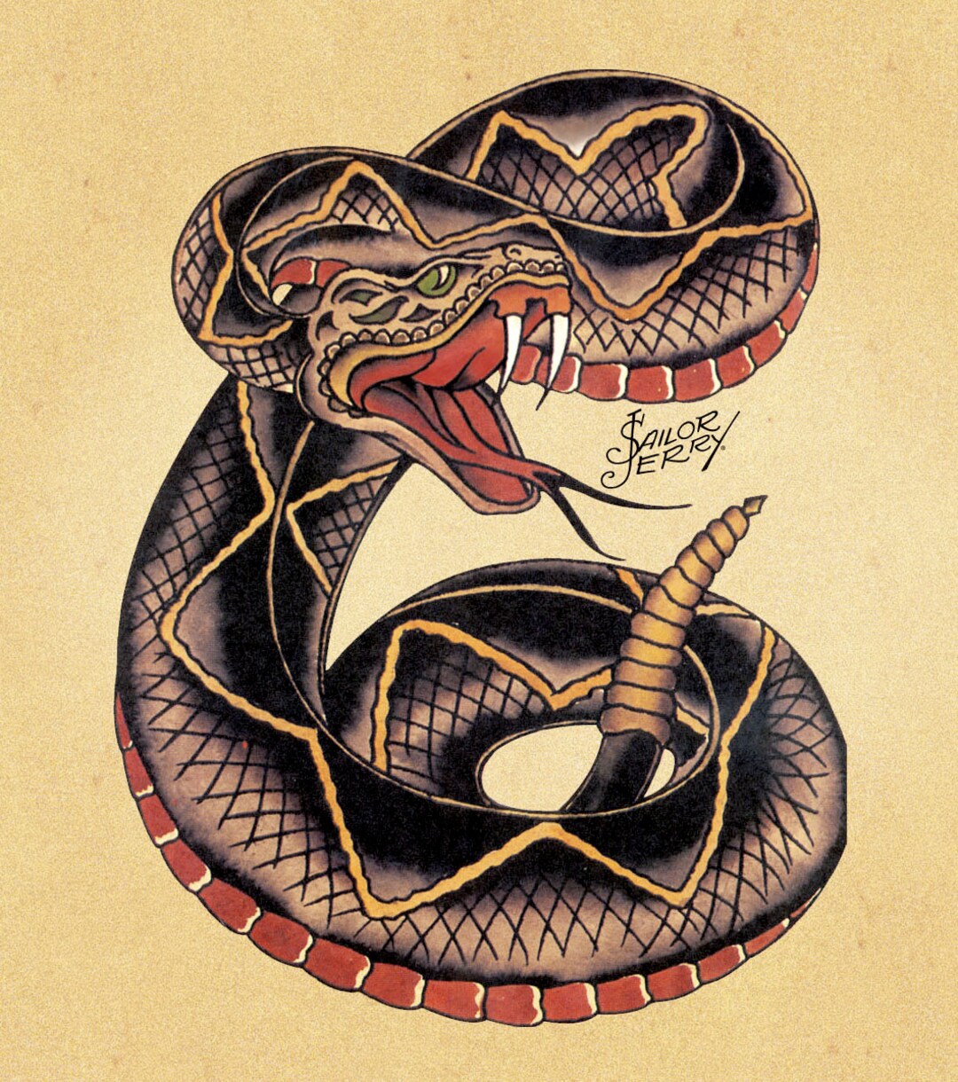 Sailor Jerry Tattoo Art 14 X 11 Photo Print - Etsy