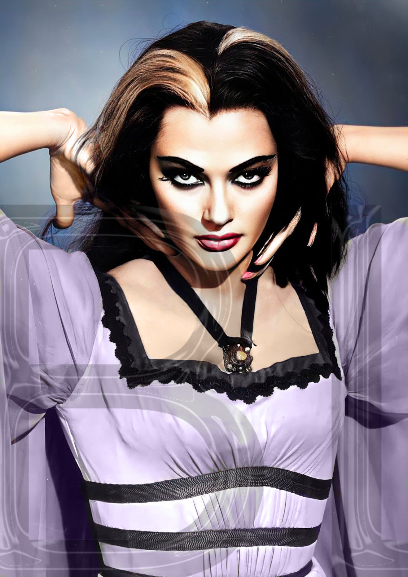 Yvonne De Carlo Lily Munster 13 X 19 Photo Print - Etsy Canada