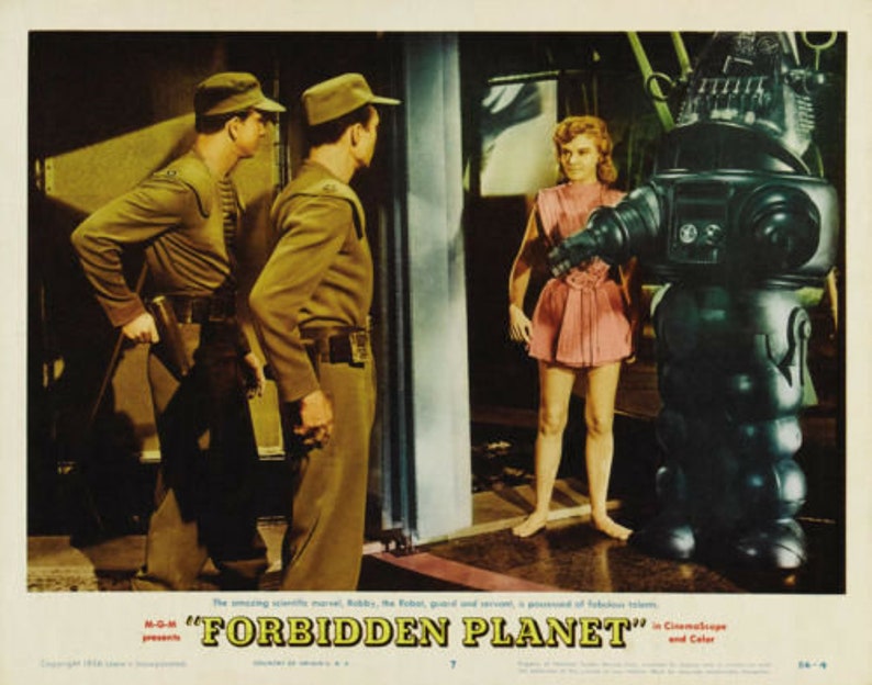 Forbidden Planet Robby the Robot, Poster Replica 11 X 14 Photo Print - Etsy