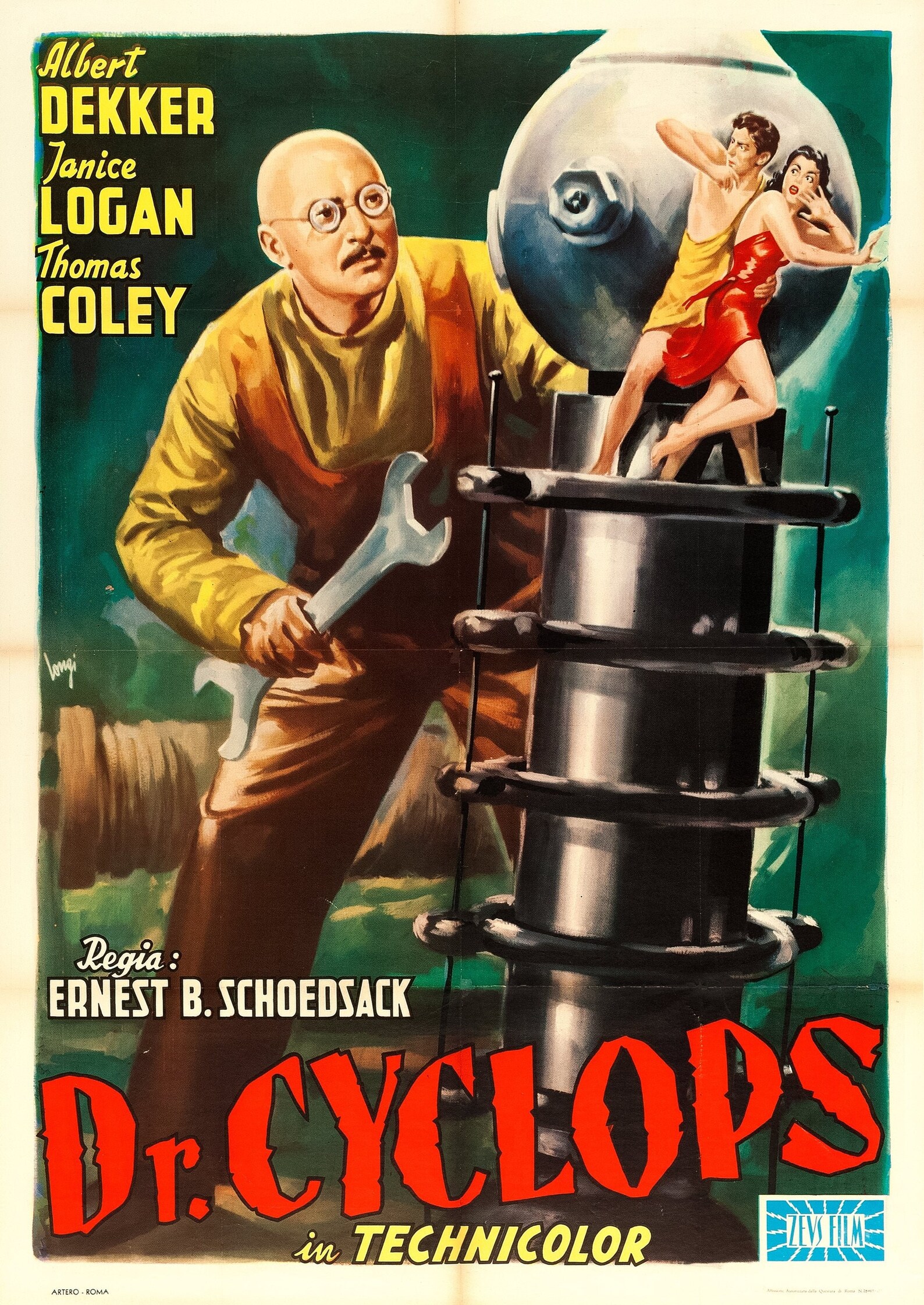 Doctor Cyclops Movie Poster 13x19 Photo Print - Etsy