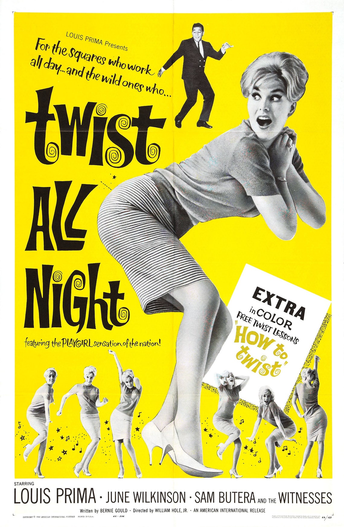 Twist All Night Movie Poster 13x19 Photo Print - Etsy