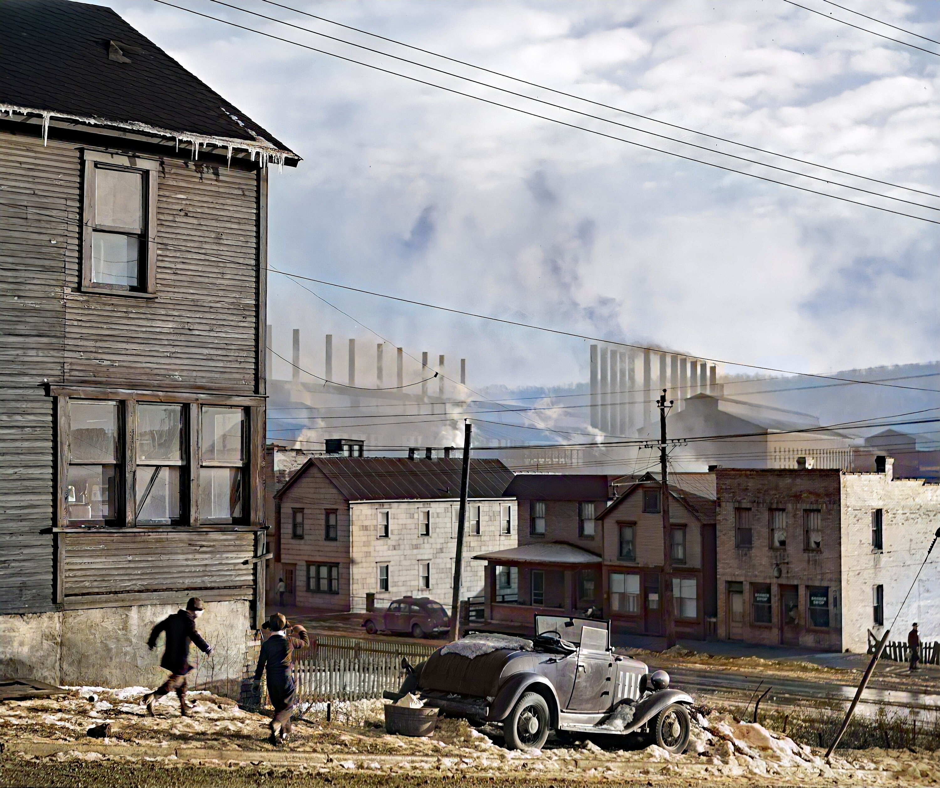 1941 Houses and Pittsburgh Crucible Steel Company in Midland - Etsy