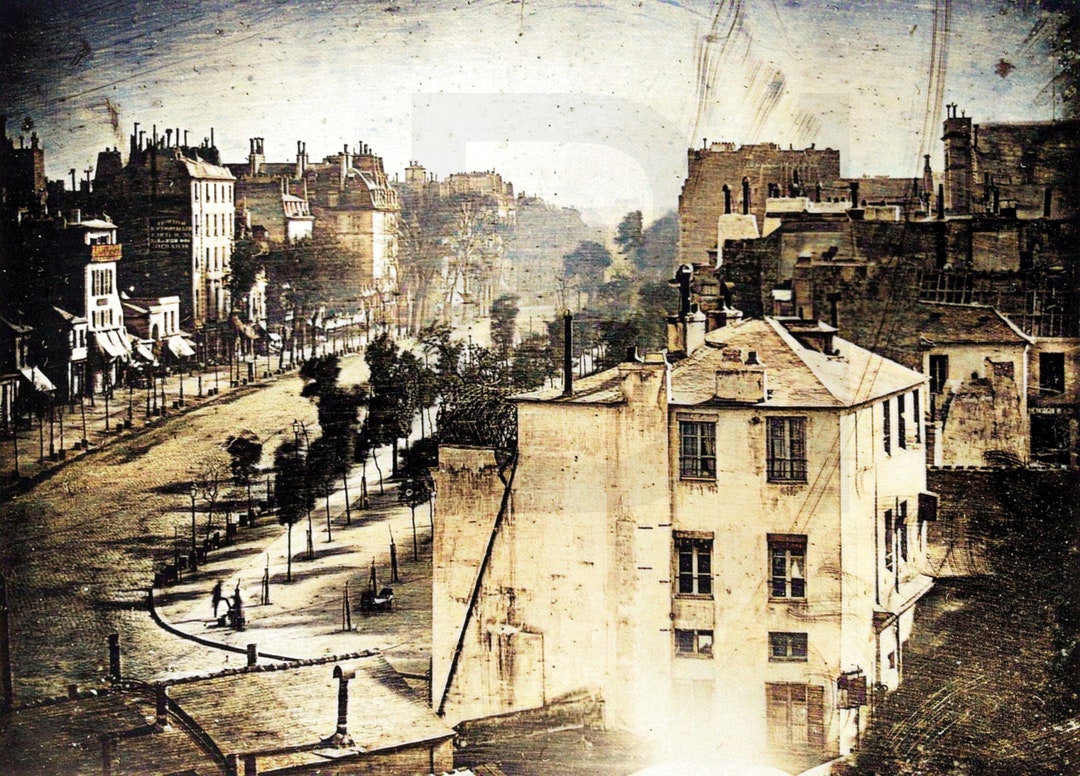 1827 View From the Window at Le Gras 11 X 14 Photo Print - Etsy