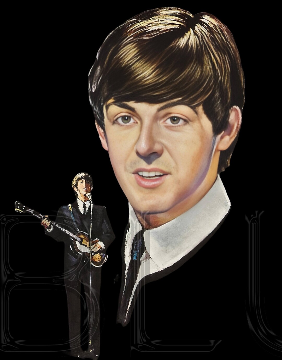 The Beatles Paul Mccartney 11 X 14 Photo Print - Etsy