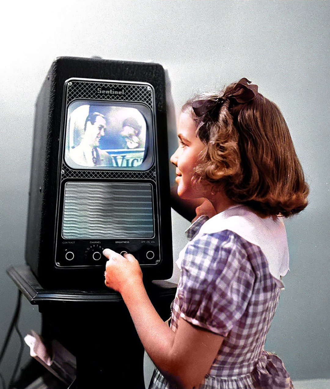 1948 Portable TV 14 X 11 Photo Print - Etsy