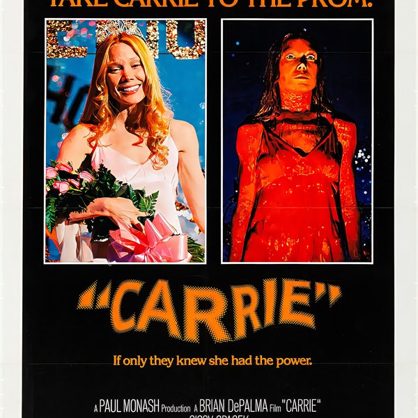Carrie Movie Poster - Etsy