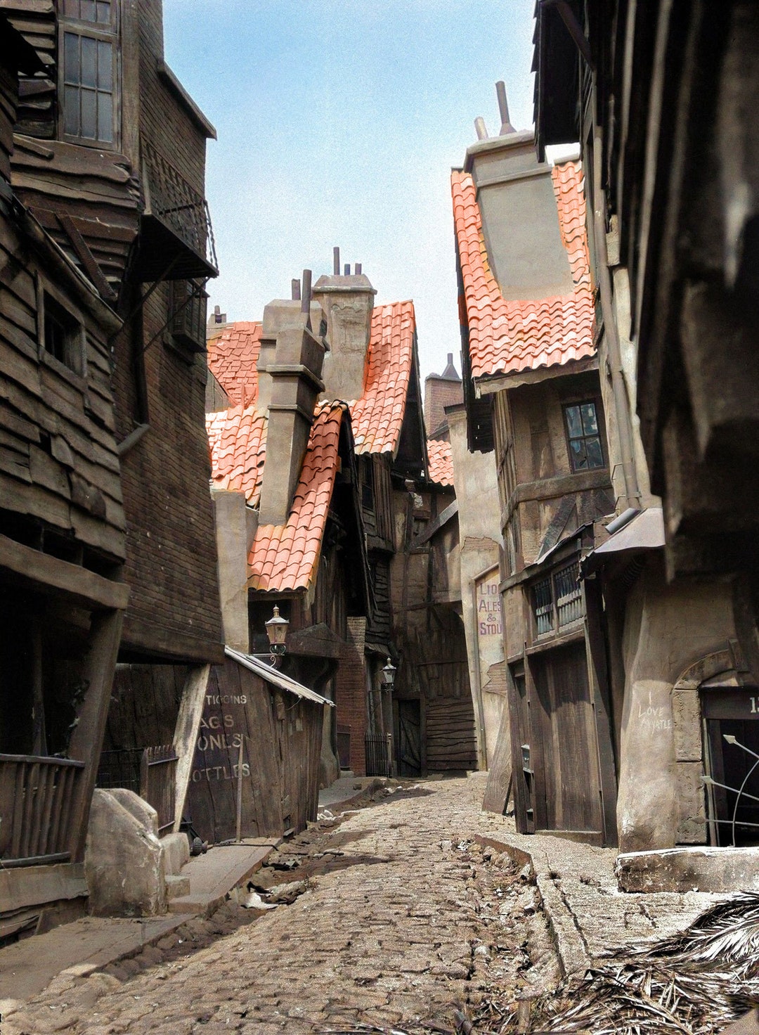 1920 Movie Set, Associated With Famous Players-lasky 11 X 14 Photo ...