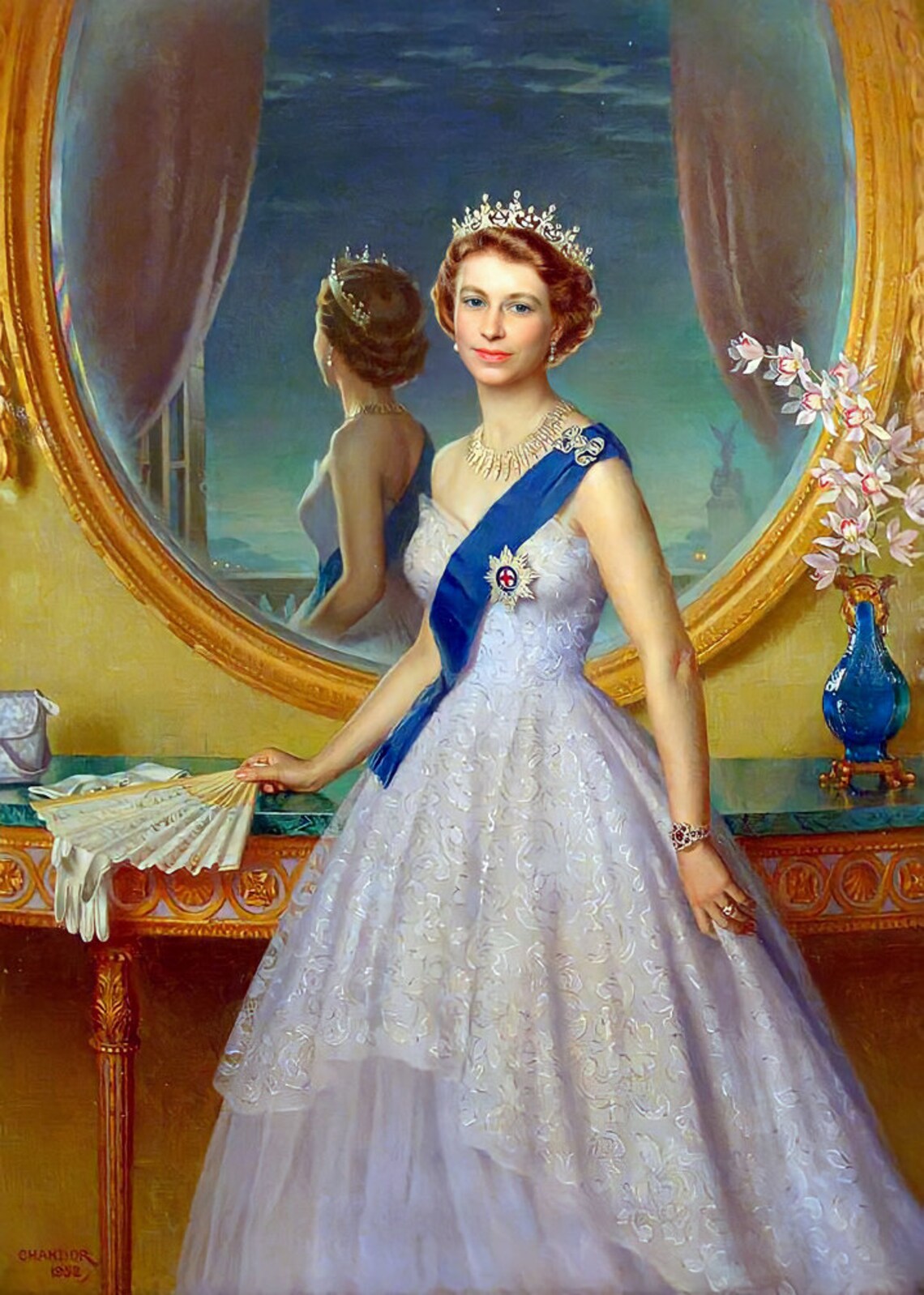 Queen Elizabeth II Portrait 13 X 19 Photo Print - Etsy