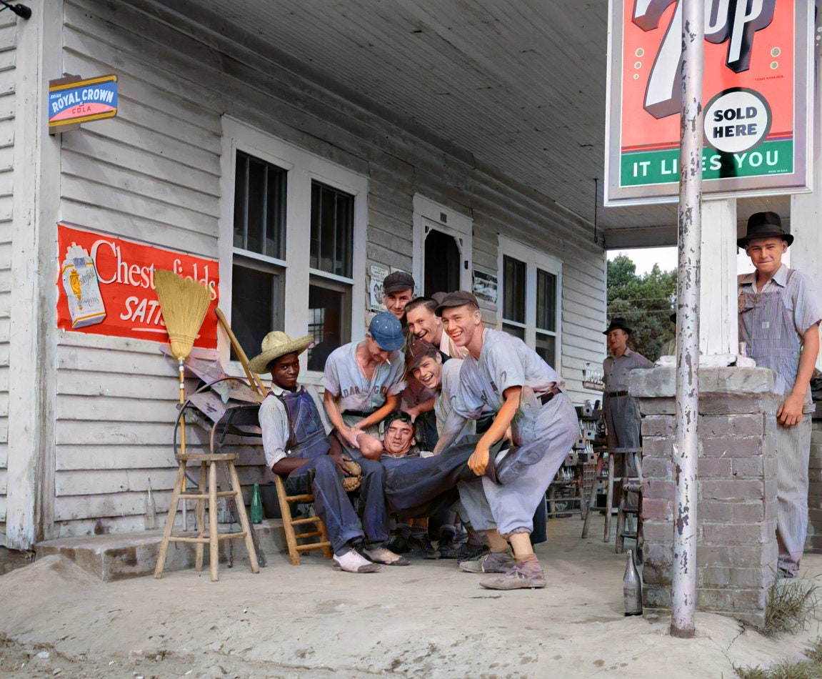 1939. Fourth of July Near Chapel Hill, North Carolina 11 X 14 Photo ...