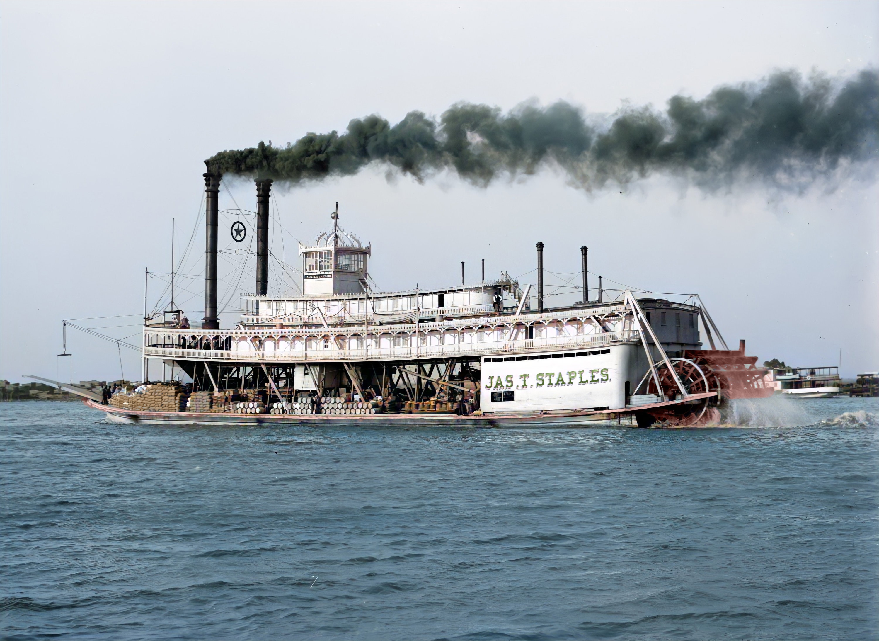 1908 Sternwheeler Steamboat 14 X 11 Photo Print - Etsy