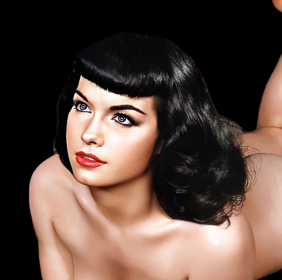 Bettie Page 11 X 14 Photo Print - Etsy