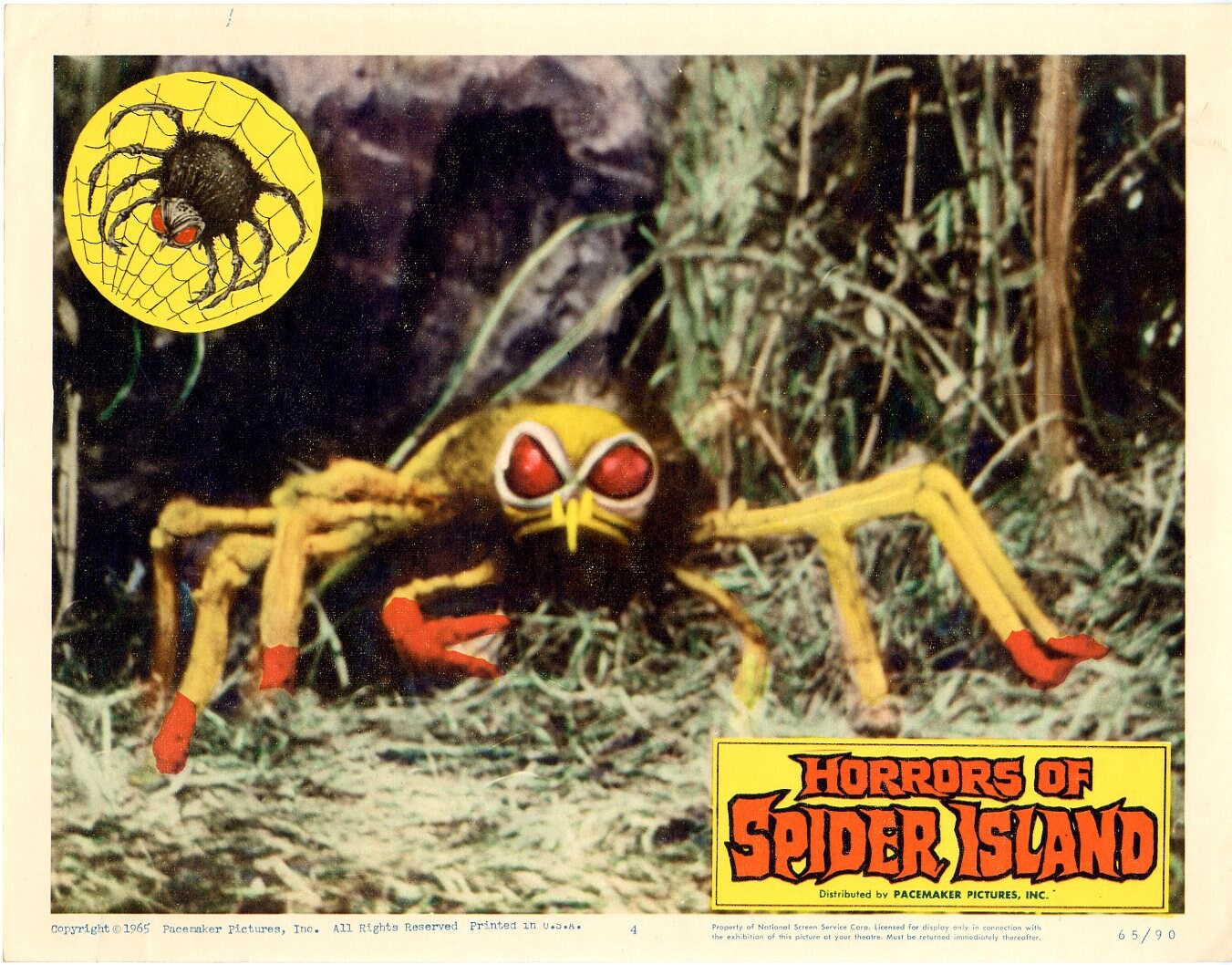 Horrors of Spider Island Lobby Card Movie Poster 11 X 14 Photo - Etsy