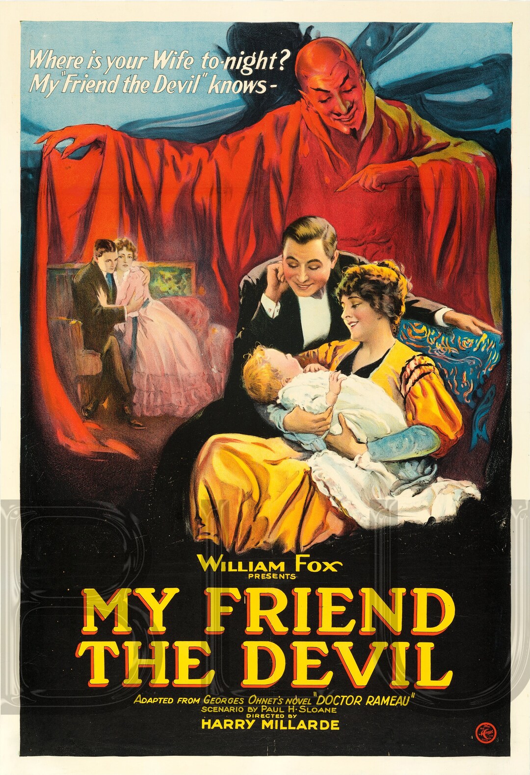 1922 My Friend the Devil 13x19 Photo Print - Etsy