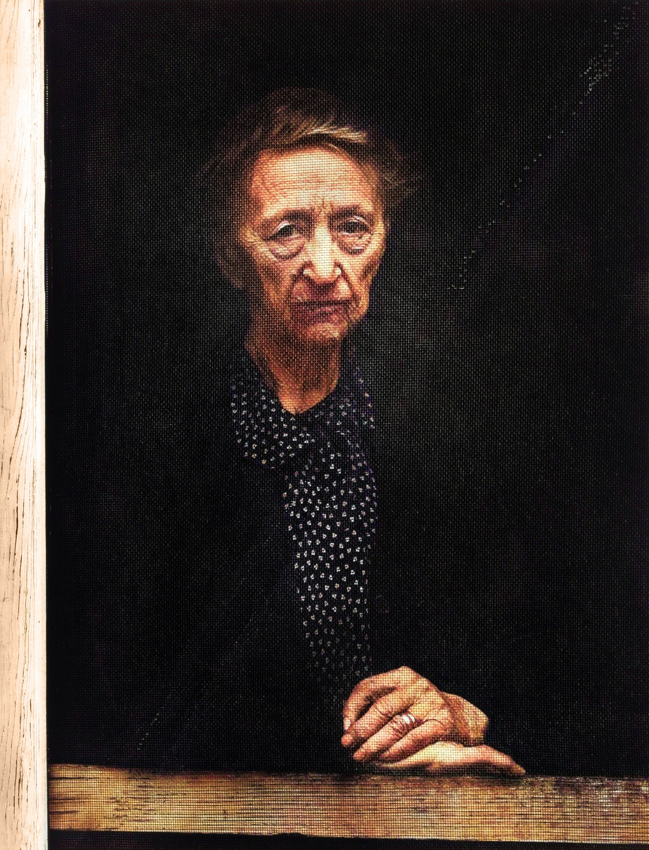 Woman Behind Screen Door 11 X 14 Photo Print - Etsy