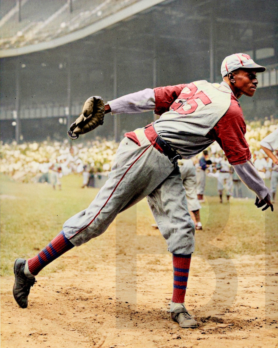 1942 Satchel Paige 11 X 14 Photo Print - Etsy