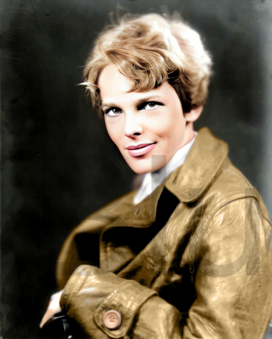 1935 Amelia Earhart 11 X 14 Photo Print Etsy