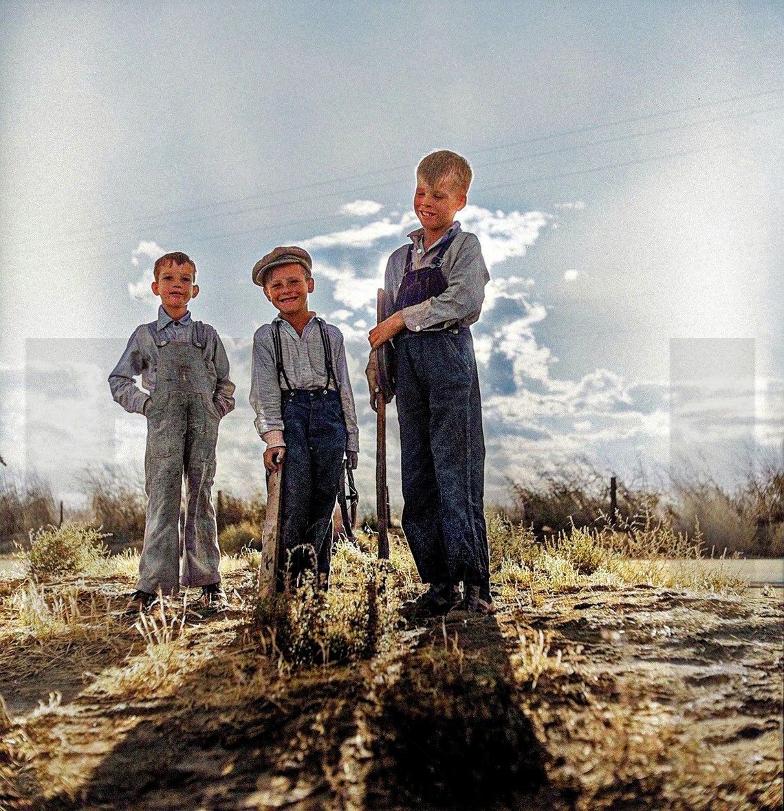 1938 Children of the Dust Bowl 14 X 11 Photo Print - Etsy