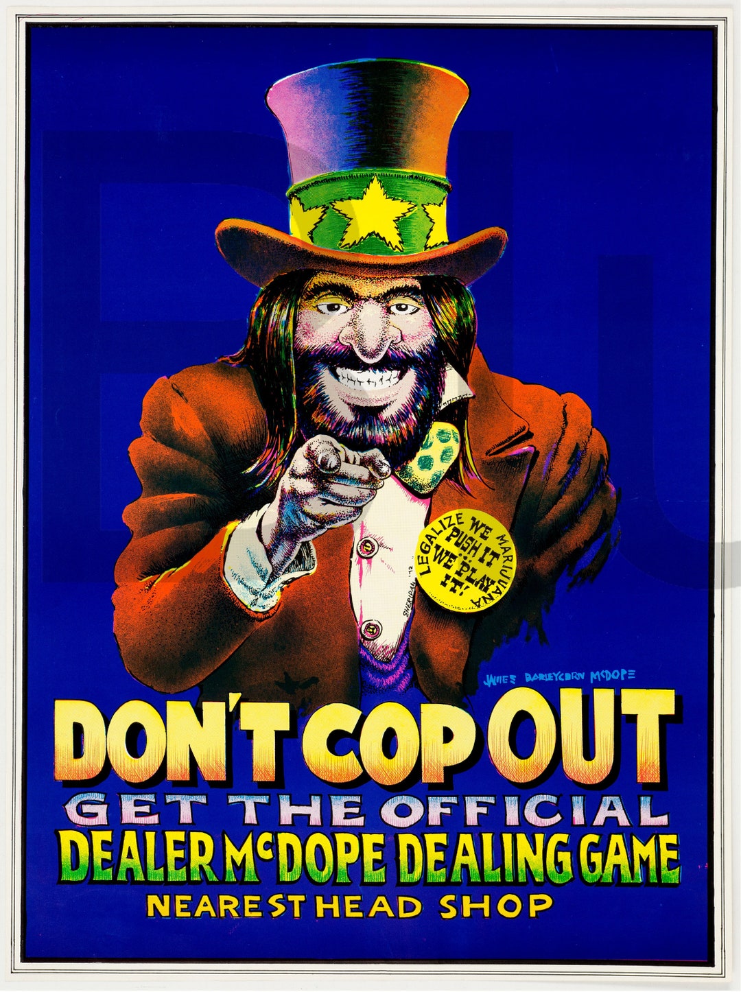 1972 Underground Comix Advertising Poster Replica 11 X 14 Photo Print ...