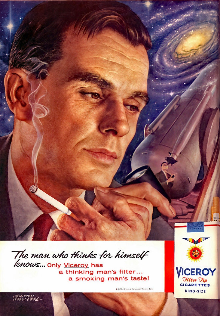 1959 Viceroy Cigarette Ad 13x19 Photo Print - Etsy Finland