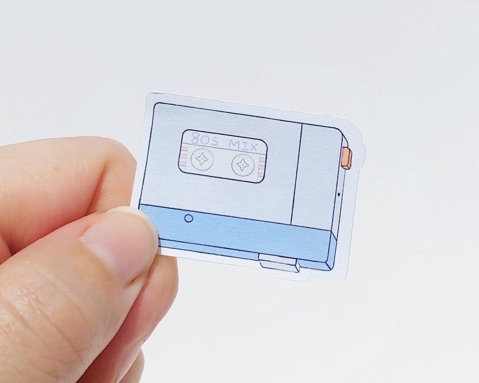 Back in Time 80s Sticker Pack 5 Stickers / Biodegradable Eco - Etsy UK