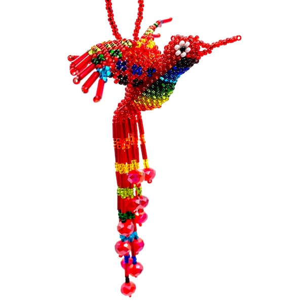 Beaded Hummingbird - Etsy