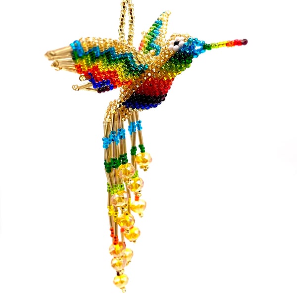 Beaded Bird - Etsy