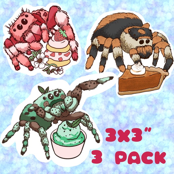 Spider Stickers - Etsy