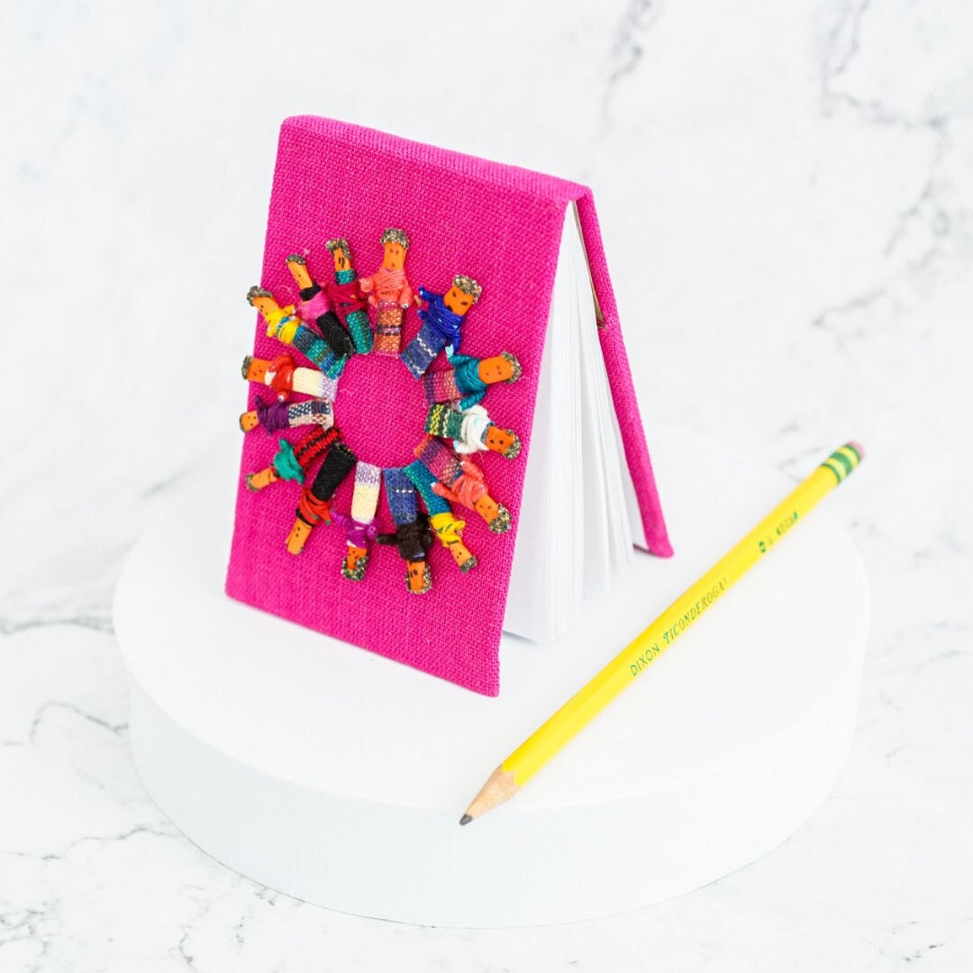 Children of the World Notepad, Worry Doll Note Pad Mini Notebook - Etsy