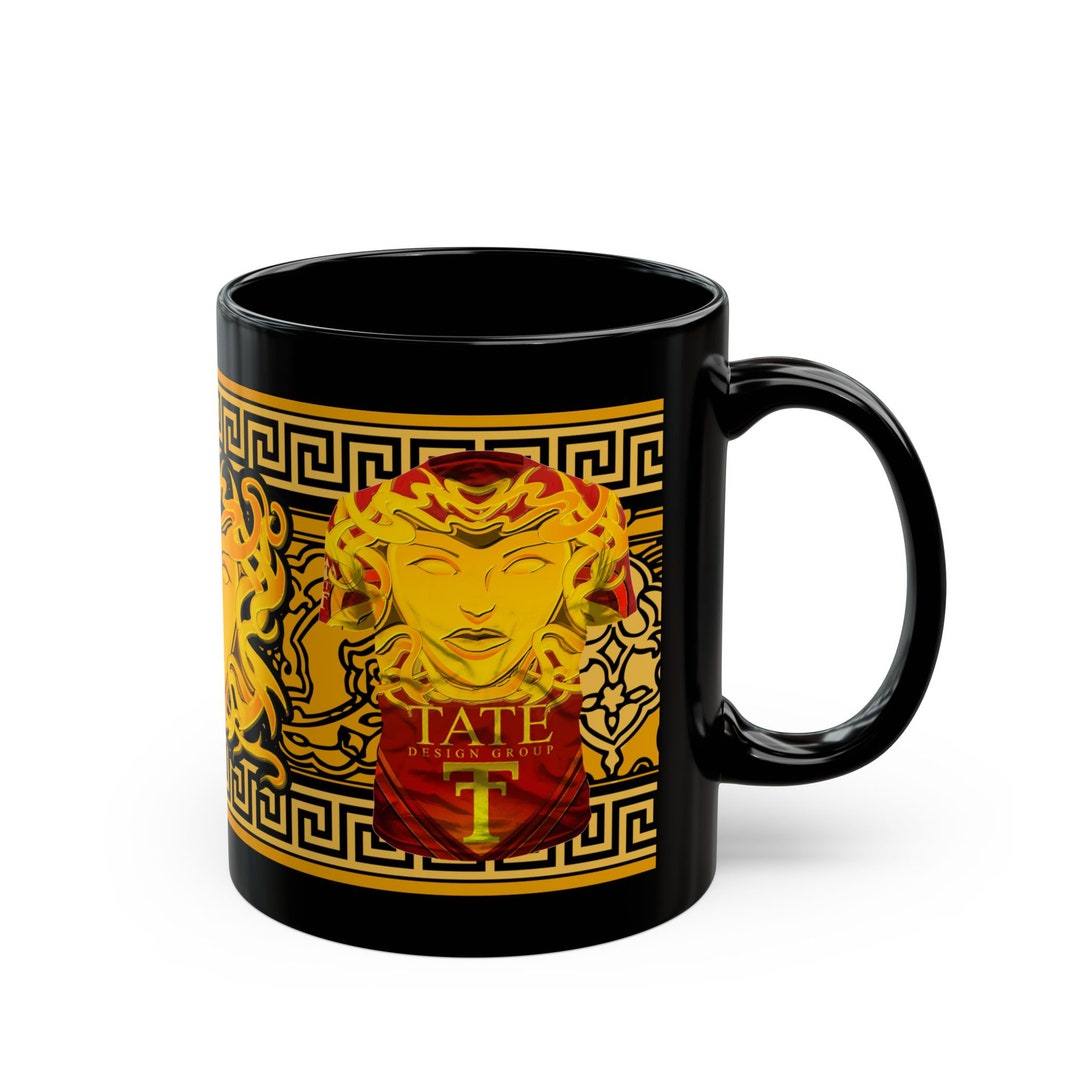 Tate Design Group-roman Black Mug (11oz, 15oz) - Etsy