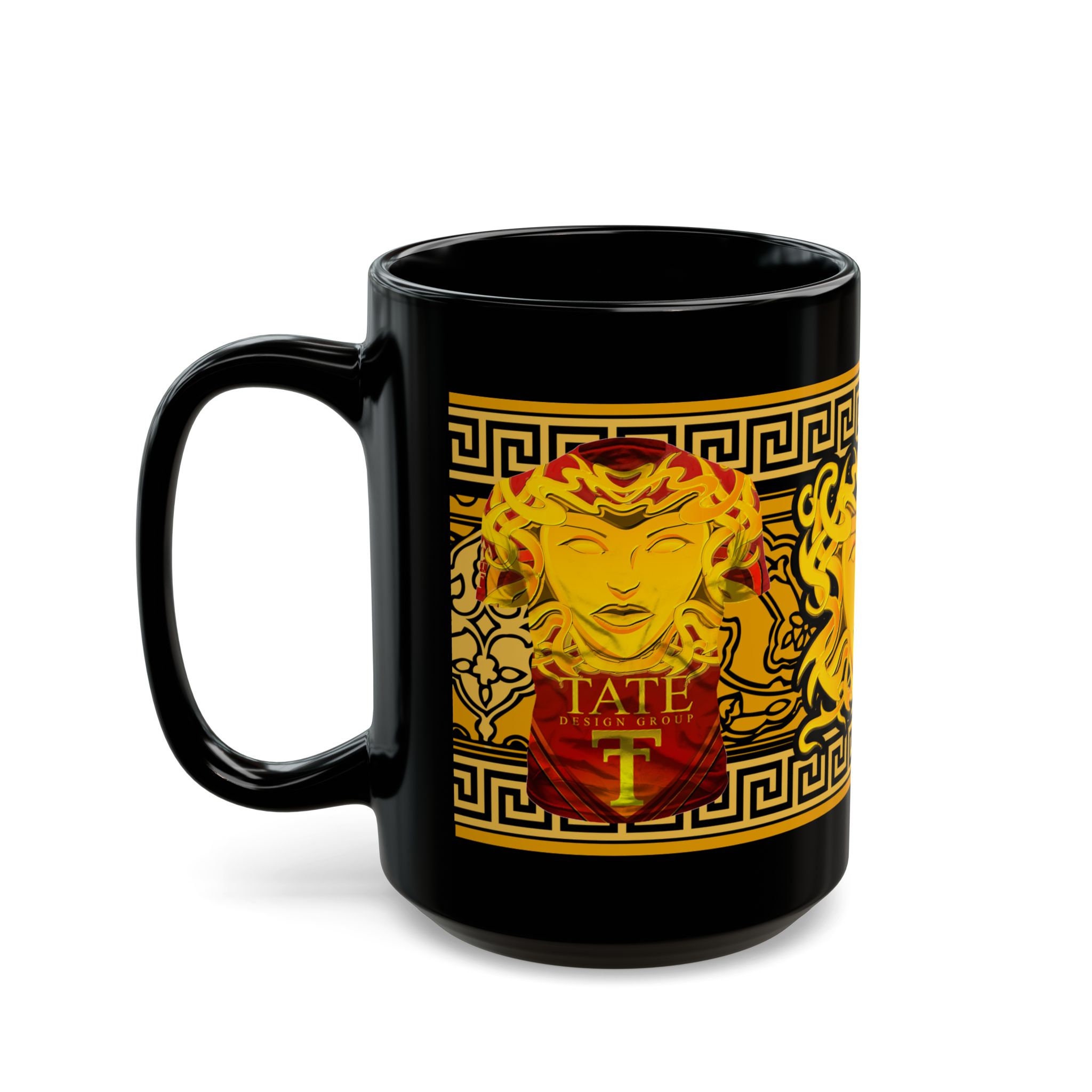 Tate Design Group-roman Black Mug (11oz, 15oz) - Etsy