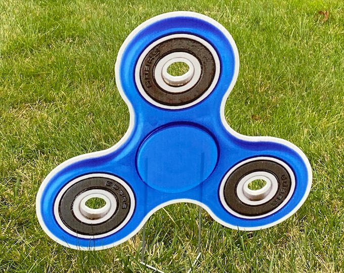 Lawn Sign - Fidget Spinner - Etsy