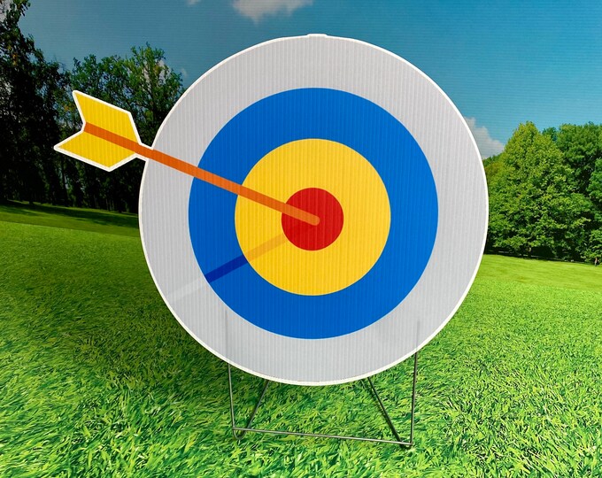 Lawn Sign Archery Target - Etsy