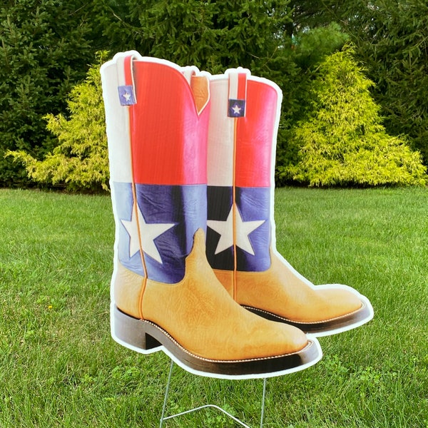 Texas Cowboy Boots - Etsy