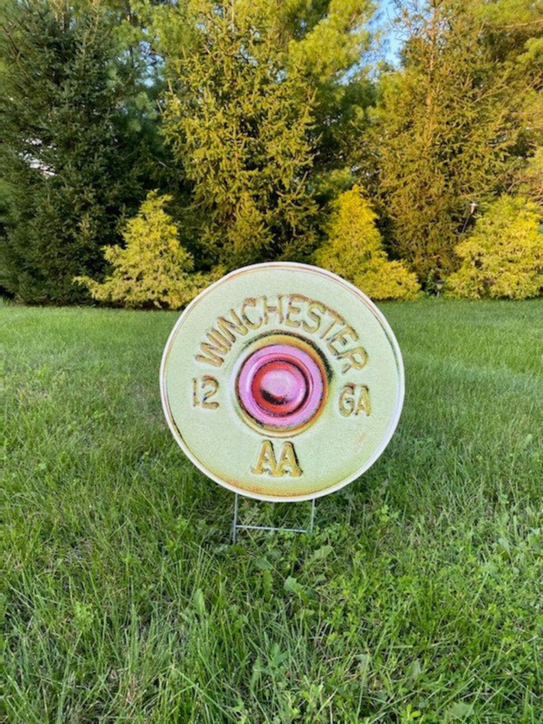 Lawn Sign Shotgun Shell - Etsy